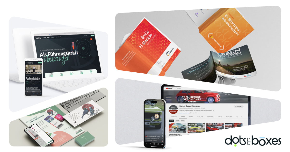 Kreativagentur für Markenkommunikation • dots & boxes